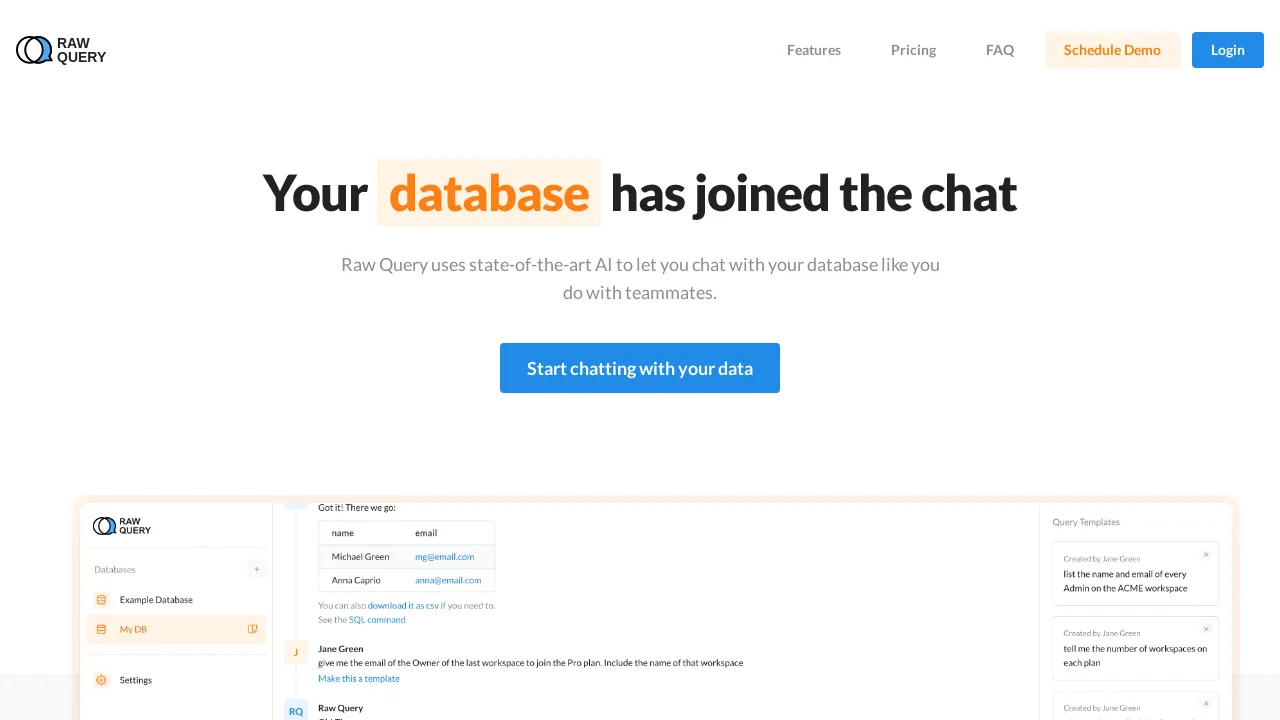 Raw Query - BestofAI